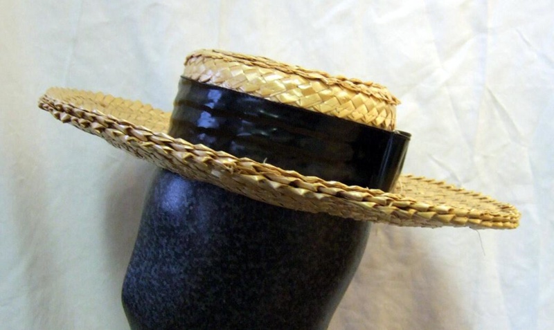 straw boater; 1920-1930; 12279 | eHive