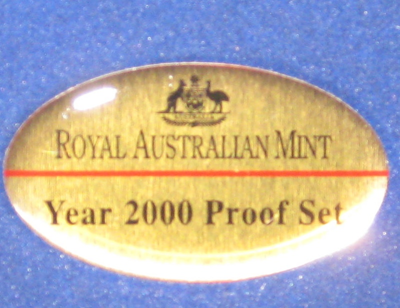 Royal Australian Mint 2000 Proof Coin Year Set - "Millennium ...