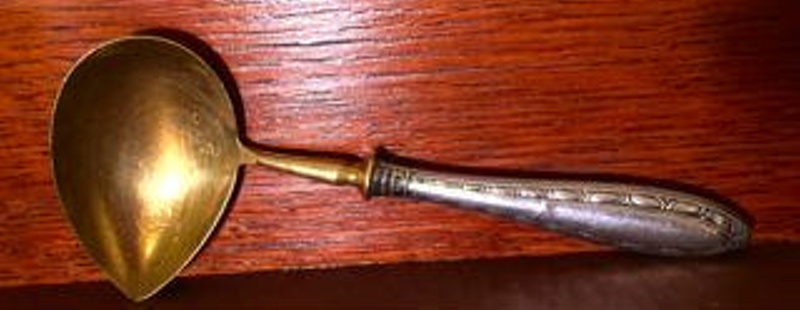 Gilded Antique Easy Pour Medicine Dosing Spoon; Unknown; 1800s; Fincham ...