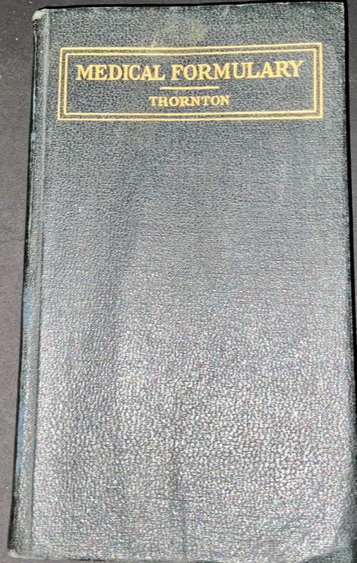 Medical Formulary 14th Edition; Lea & Febiger, Publishers; 1925 ...
