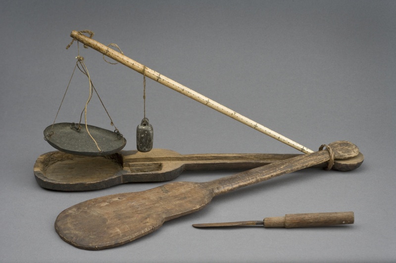 Opium Harvesting Knife and Scale; Unknown; Fincham Collection 003 | eHive