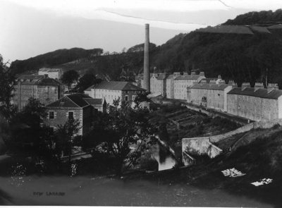 Photograph, New Lanark, General View of Village; James Graham; C.1920 ...