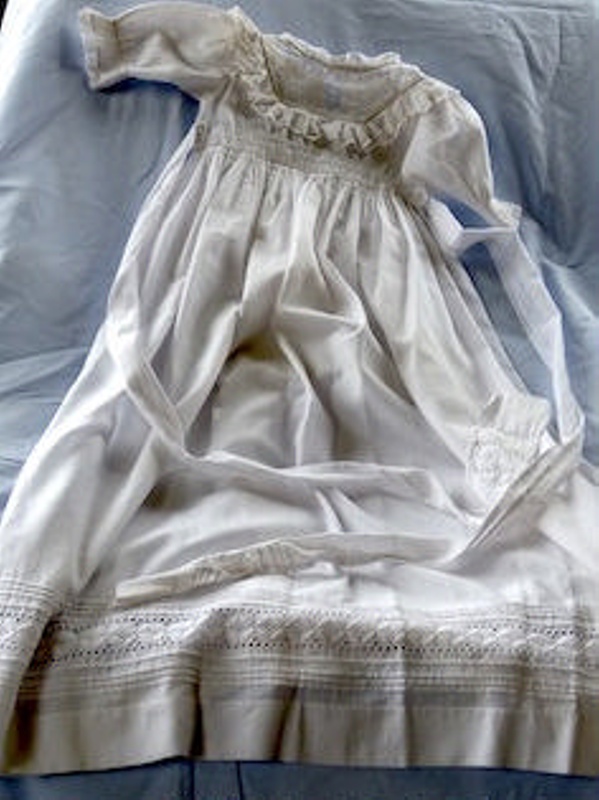 Christening Gown with underskirt; Sarah Ann Borman; 1881; L/CAICH/2013/ ...