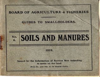 Soils and Manure Booklet 1919; C0091 | eHive