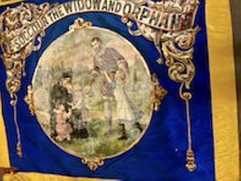 Widows and Orphans Banner; C0130 | eHive