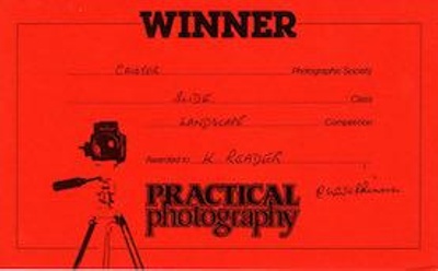 Caistor Camera Club Certificates ; C0061 | eHive