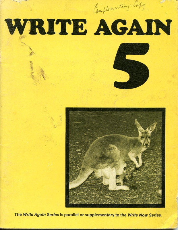 Write Again 5; Leslie M. Waylen; 2021-114-2 | eHive
