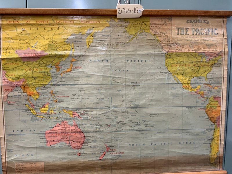 Craige's Map of the Pacific on Mercator's Projection; Craigie Map ...