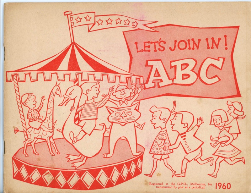 ABC Let's Join In . Children's Picture Book 1960; Australian ...