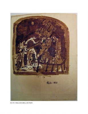 Flight; Bill Hutson (American Painter b. 1936); n.d.; EC853 | eHive