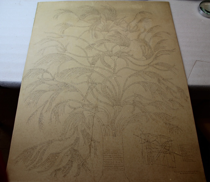 Family Tree of Ferre Family; Leah Lightner Dale (American, 1789-1886 ...