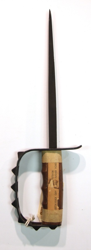 WWI US Army "Knuckle Duster" Fighting Knife ; Landers, Frary & Clark ...