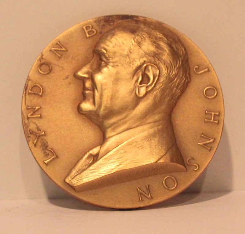 Lyndon B. Johnson Inaugural Medal; Gilroy Roberts (1905-1992); 1963 ...