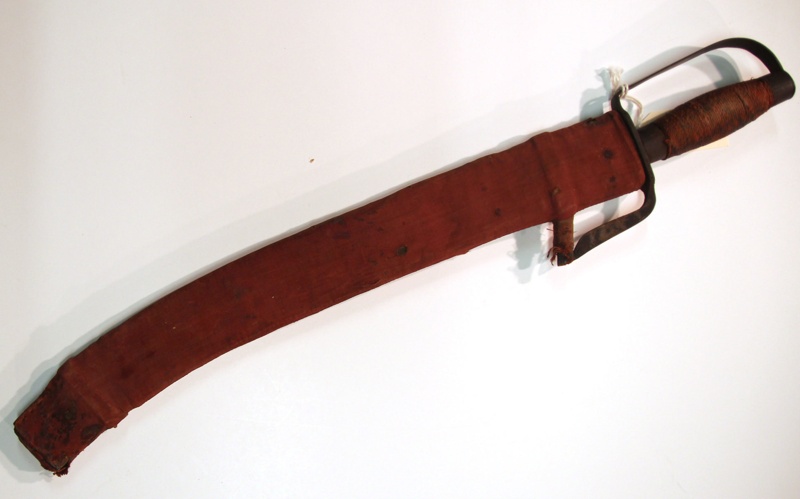 Cutlass and sheath; 2013.00.316 a,b | eHive