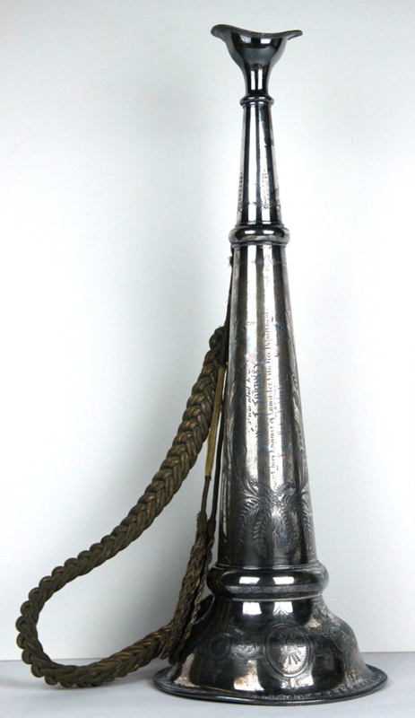 Ceremonial Speaking Trumpet [fireman's bullhorn]; Unknown (American ...