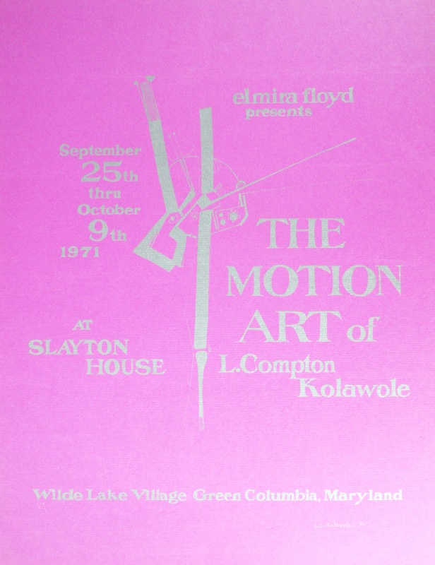 The Motion Art of L. Compton Kolawole. Slayton House.; Slayton House ...