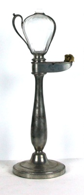 Oil Lamp; Reed & Barton; c. 1900; 4403 | eHive