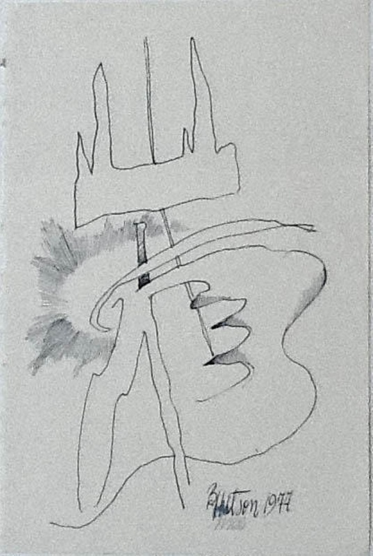 Welkin Series (31 Drawings: 1976, 1977); Bill Hutson (American Painter ...
