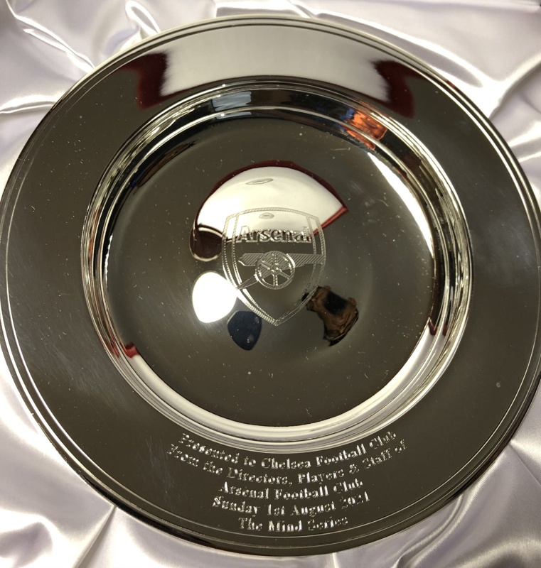 Arsenal FC Gift - Silver Platter - 2021 Pre Season | eHive