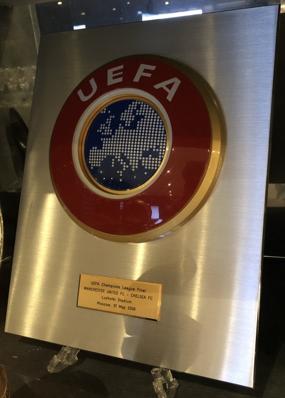 UEFA Commemorative Plaque - Manchester United vs. Chelsea - 2008 UEFA ...
