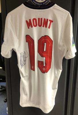 Mason Mount - Signed England Home Shirt - Euro 2020; Nike | eHive