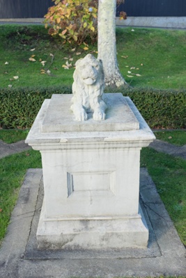 Lions at Virginia Lake; Frank Caddy; c. 1912; PA00029 | eHive