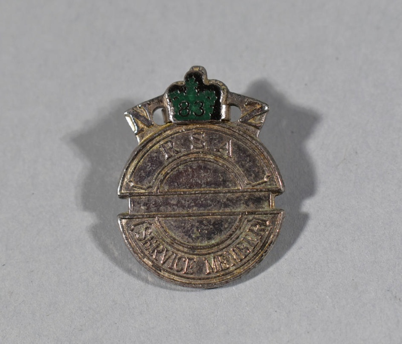 RSA Service Member Badge; Unknown; Unknown; 2023.1.296 | eHive