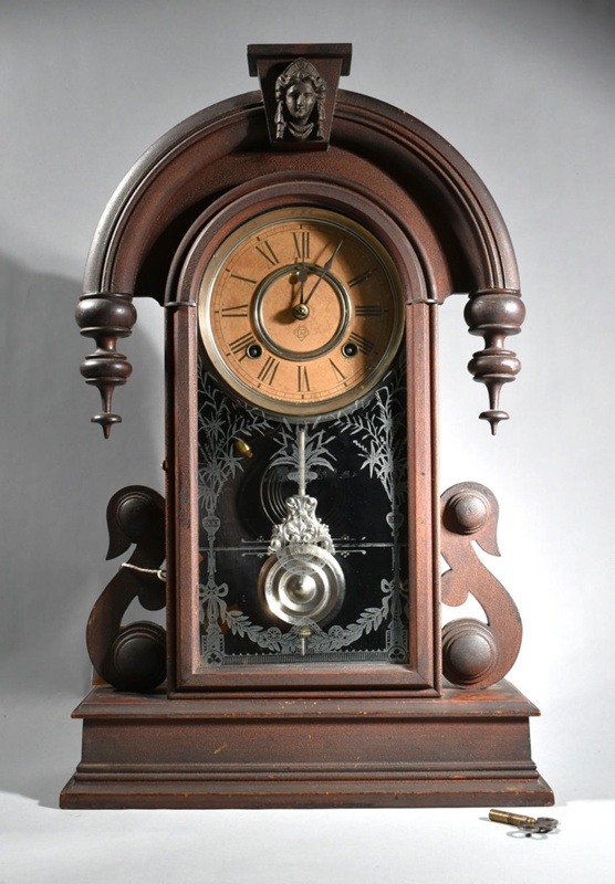 Ansonia mantle clock; Ansonia Clock Company; 1879-1883; 2013.2.1 | eHive