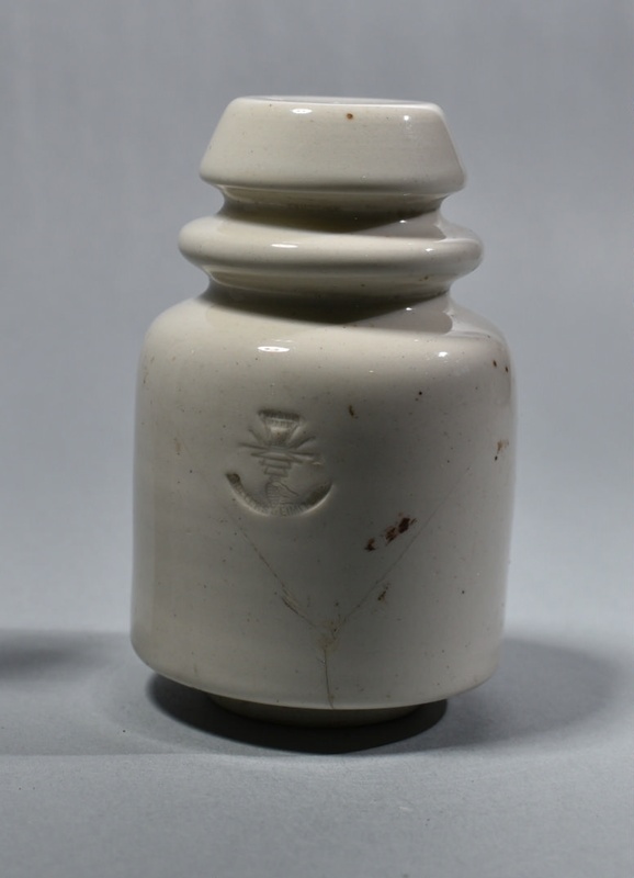Ceramic telephone insulator; Bullers Ltd; 1900-1970; 2022.1.28 | eHive