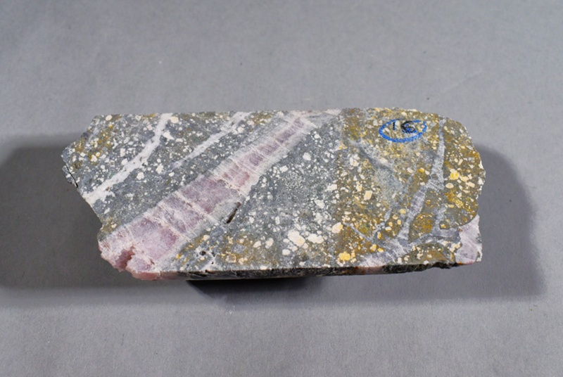 Rock Core Sample ; Specimen, Geological specimen; Martha North and ...