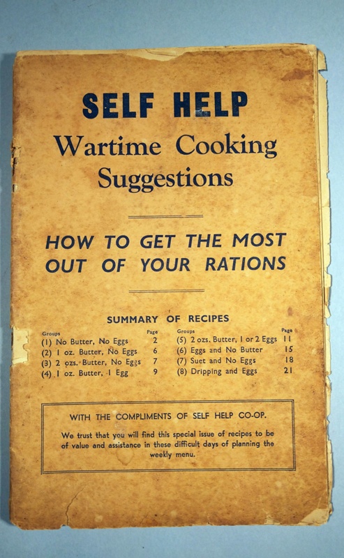 Booklet: Self Help : Wartime cooking suggestions; Ferguson & Osborn Ltd ...