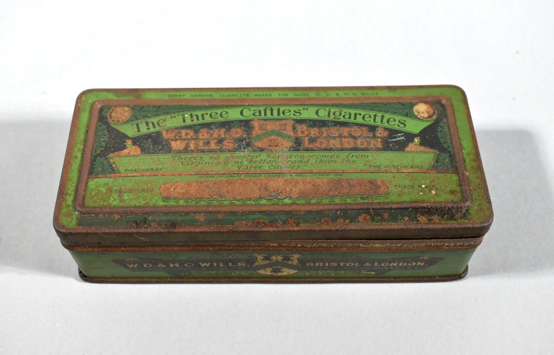 Thee Castles Cigarette Tin; W. D. & H. O. Wills; Unknown; 2024.1.35 | eHive
