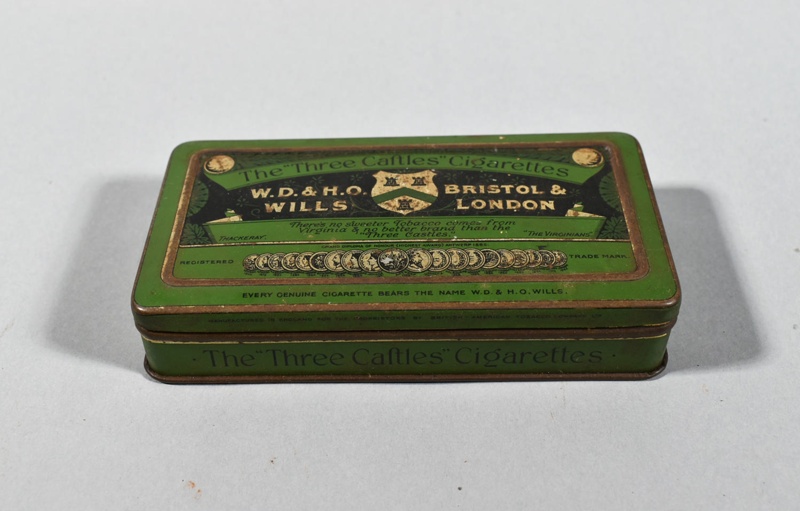 Thee Castles Cigarette Tin; W. D. & H. O. Wills; Unknown; 2024.1.36 | eHive
