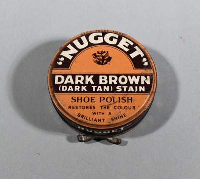 Tin, Nugget, Dark Brown Shoe Polish; Reckitt & Colman PTY. Ltd.; Not ...