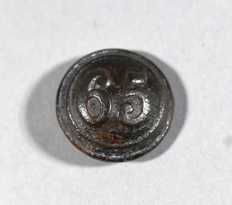 65th Regiment Button; Smith, Kemp & Wright Ltd; c. 1840-1871; 2023.1.316 | eHive