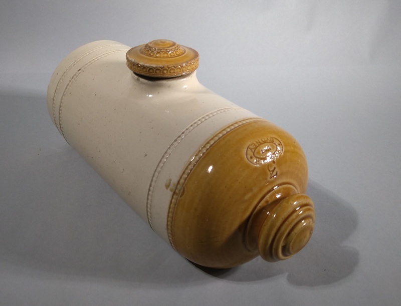 Hot water bottle; Fowler's Pottery; 1900-1940; 2023.1.68 | eHive