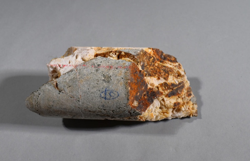 Rock Core Sample ; Specimen, Geological specimen; Martha North and ...