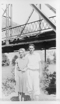 Prince and Marjorie Helfrich in 1930; 1930; McKenzie River-Dave ...