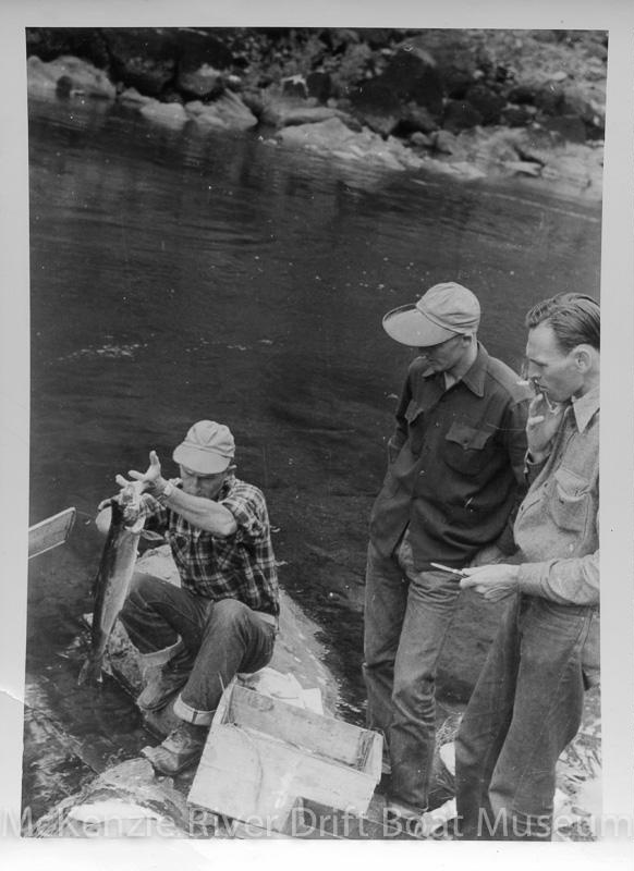 Prince Helfrich and Jack Lowry; 1940's; McKenzie River-Dave Helfrich ...