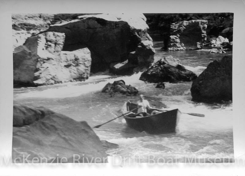 Kelsey Creek Falls, Rouge River; 1950s; McKenzie River-Dave Helfrich ...
