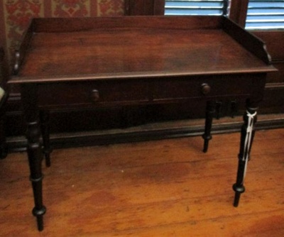 Table - George Dowden - cedar wash stand; George Dowden; c1875 | eHive