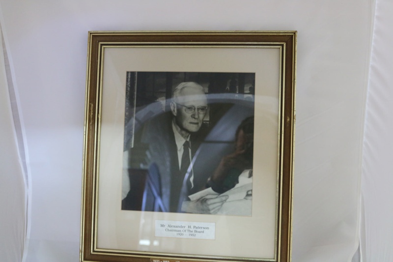 Framed portrait of Alexander Hugh Paterson; Unknown; 1950s; RGGS 2016/ ...