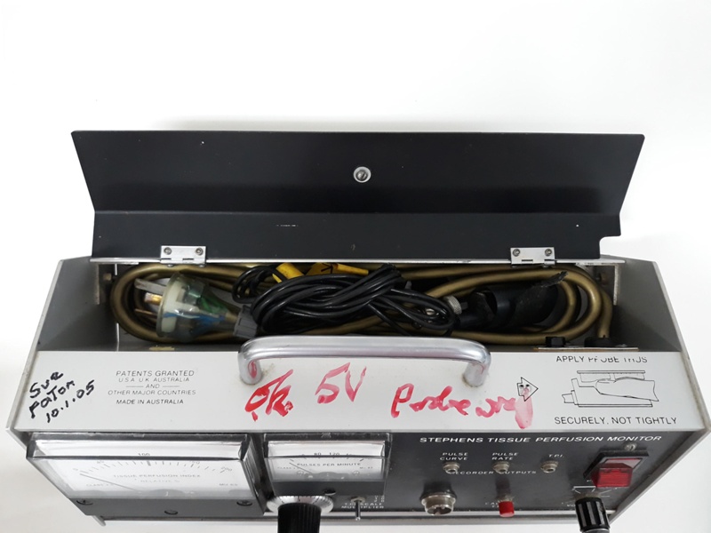 Stephens Tissue Perfusion Monitor ; Dr Frederick Richard Neason 'Dick ...