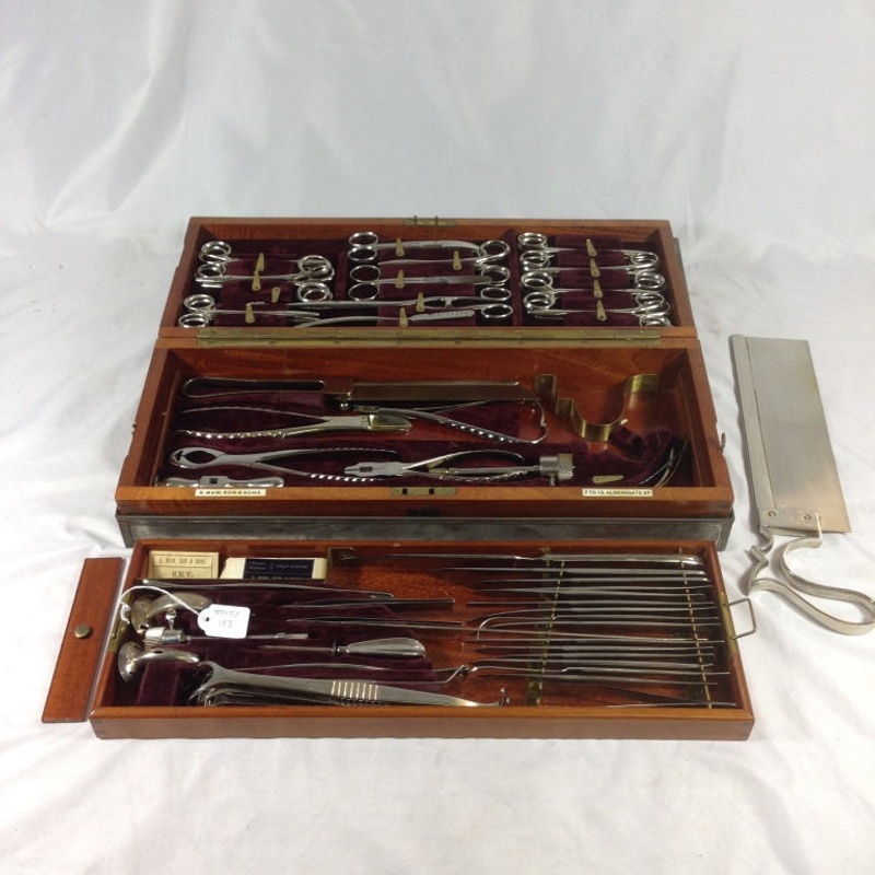 Field surgery kit; S. Maw. Son & Sons; c.1916; 2010.123 | eHive