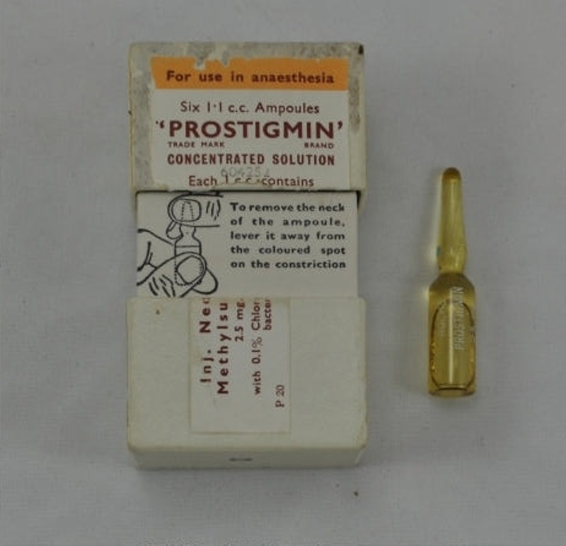 Prostigmin Neostigmin; Prostigmin Trademark Brand; 2013.323 | eHive