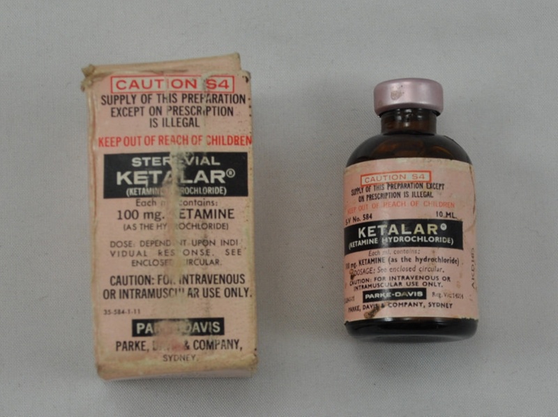 Ketalar (Empty Bottle) and Packaging; Parke, Davis & Co.; 2013.174.1-2 ...