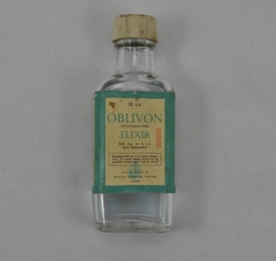 Oblivion Elixir (Methylpentynol); British Schering Ltd, London; 1997.043 | eHive