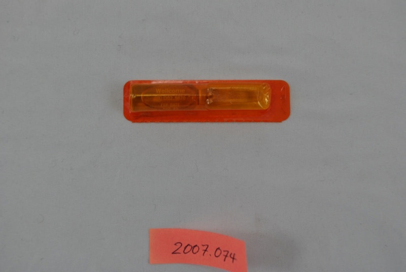 Agent, Tubarine, Tubocurarine chloride; Burroughs Wellcome and Company ...