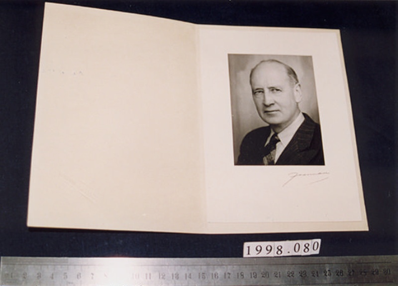 Photograph- Dr Harry Daly; Freeman (photographer); 1998.080 | eHive