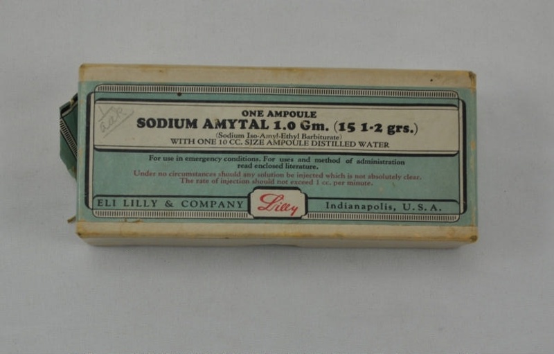Sodium Amytal (Empty Package); Eli Lilly & Co, Indianapolis; 1995.039 ...